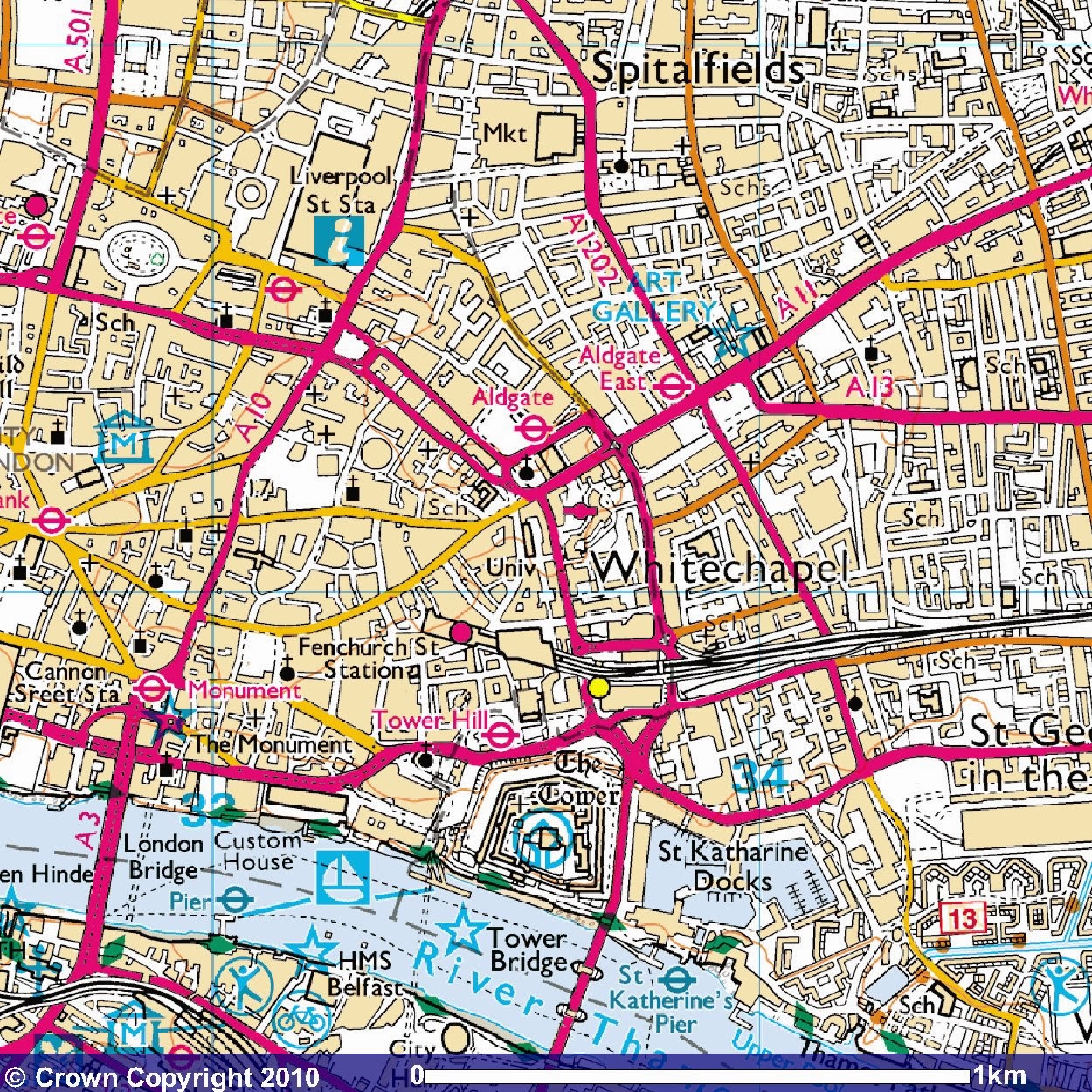 Free Printable Street Maps Uk
