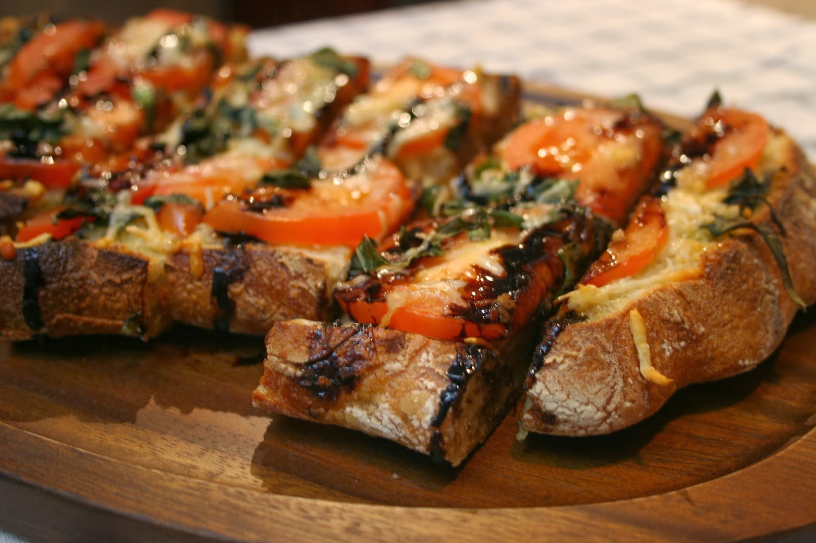 Just A Darling Life: Bruschetta Bread: Tomatoes, Basil, Parmesan ...