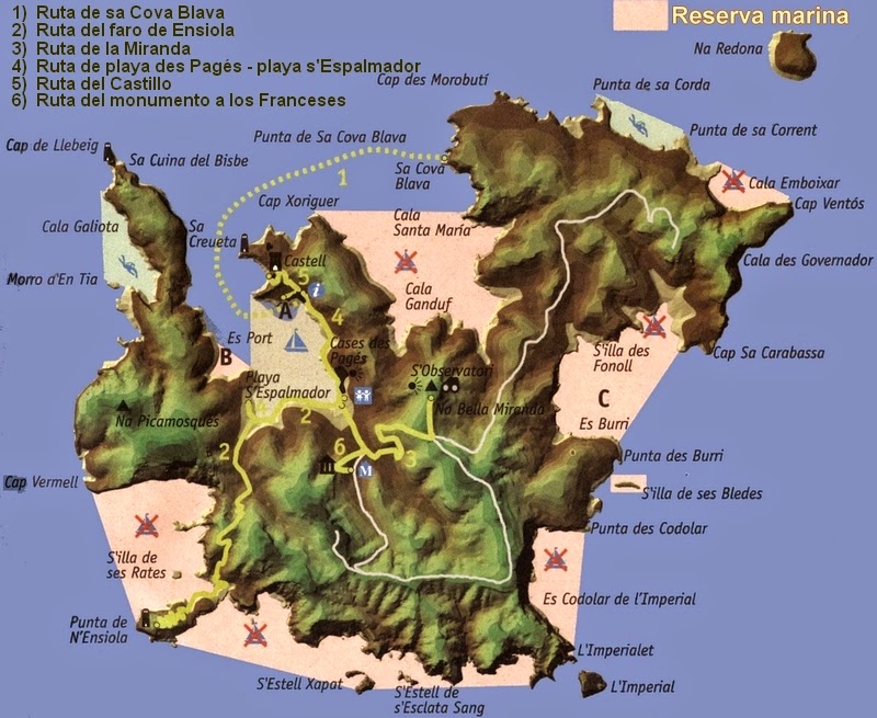 Repasos del Ayer: Excursión a la isla de Cabrera