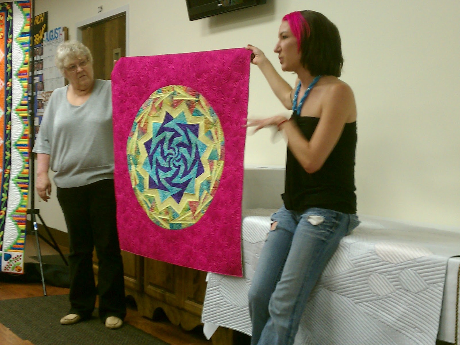 Back Porch Quiltworks: Lisa Sipes trunk show