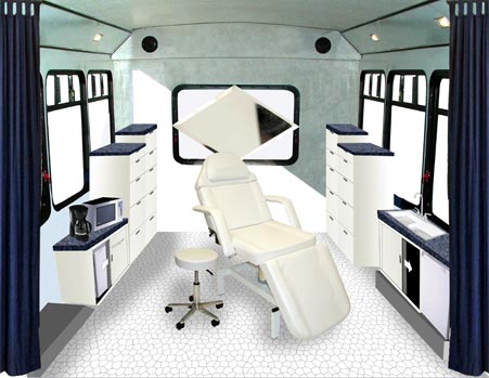 Salon on Wheels - Sweet Surrender Art