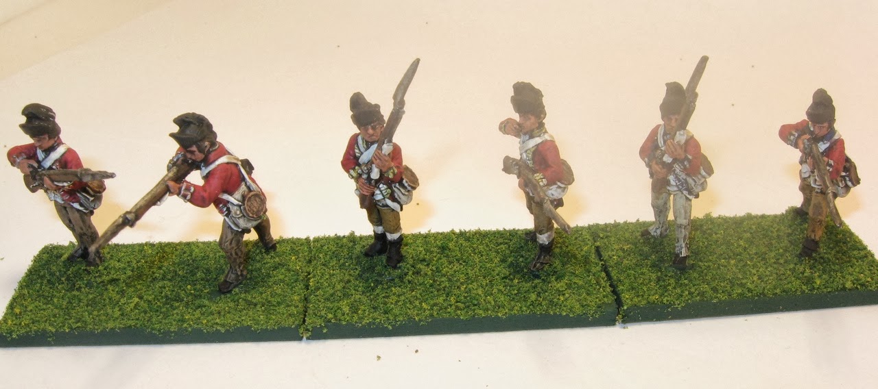 Palouse Wargaming Journal: AWI British Skirmishers