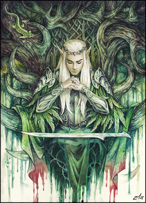 A Blasted, Cratered Land: Elves and their Cities