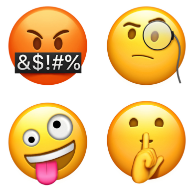 Apple's iMessage & Whatsapp emoji update