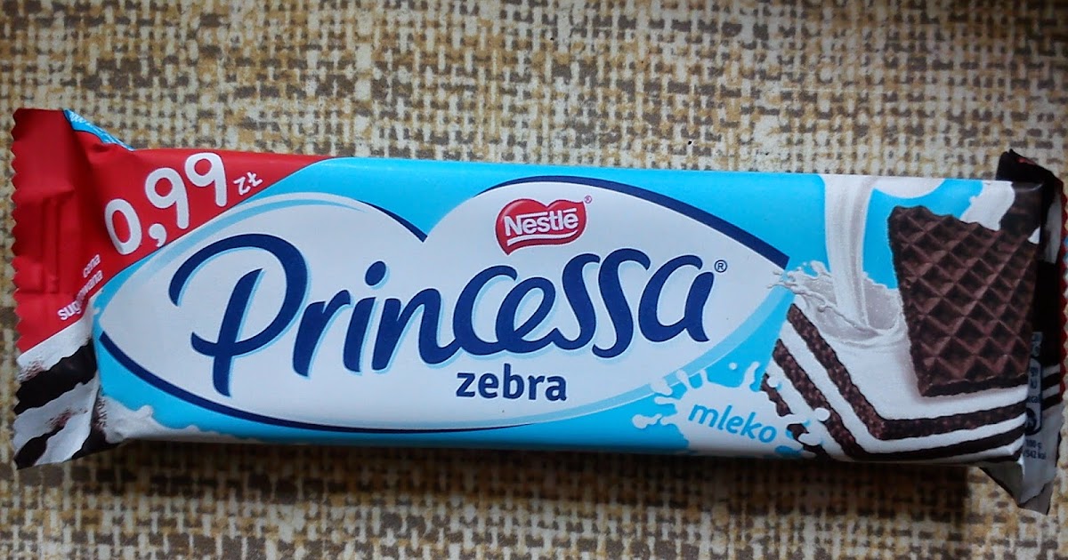 Miłośniczka Słodyczy : Nestle Princessa zebra