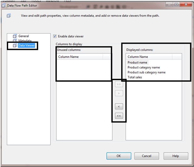 Microsoft Business Intelligence: Data Viewer in SSIS
