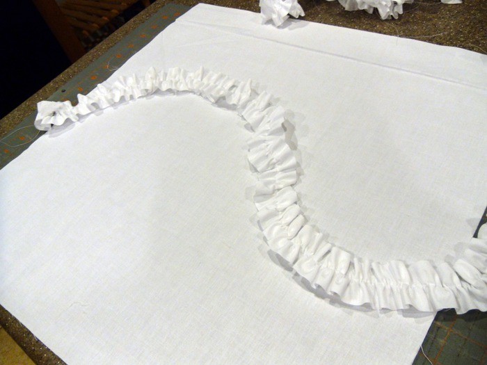 Ruffles, frills as an element of decoration - crazzy craft