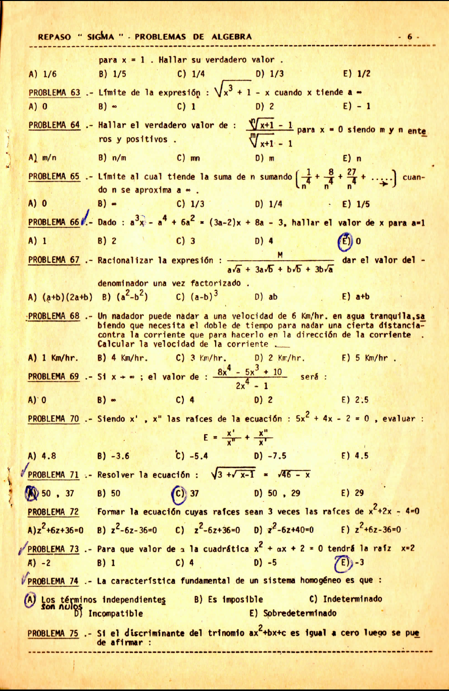 MUNDO PREUNIVERSITARIO,МАТЕМАТИКА,MATHEMATIQUE MATHEMATICS,PHYSICS ...