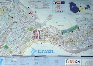 Conoceceuta.blogspot.com: Mapa turístico de Ceuta.