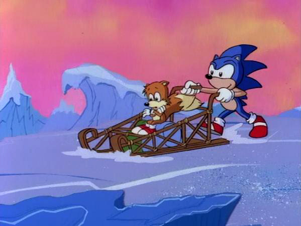 Nothing But Cartoons: Sonic Christmas Blast