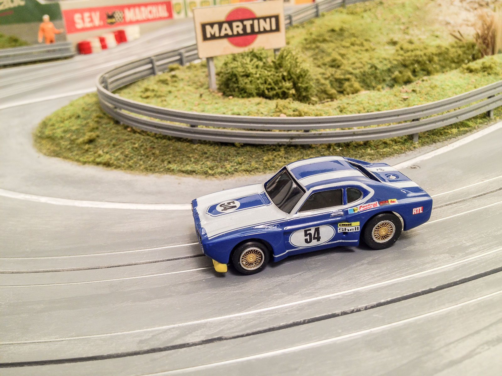 ACAR FOREST HILL - SLOTCAR HO CUSTOM: #54 Ford Capri 24h Le Mans 1972 ...