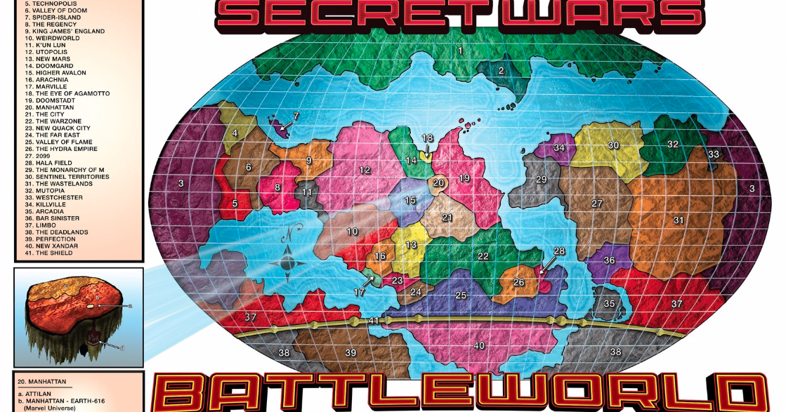 The Newest Rant: A Review of Secret Wars (The Most Recent One)