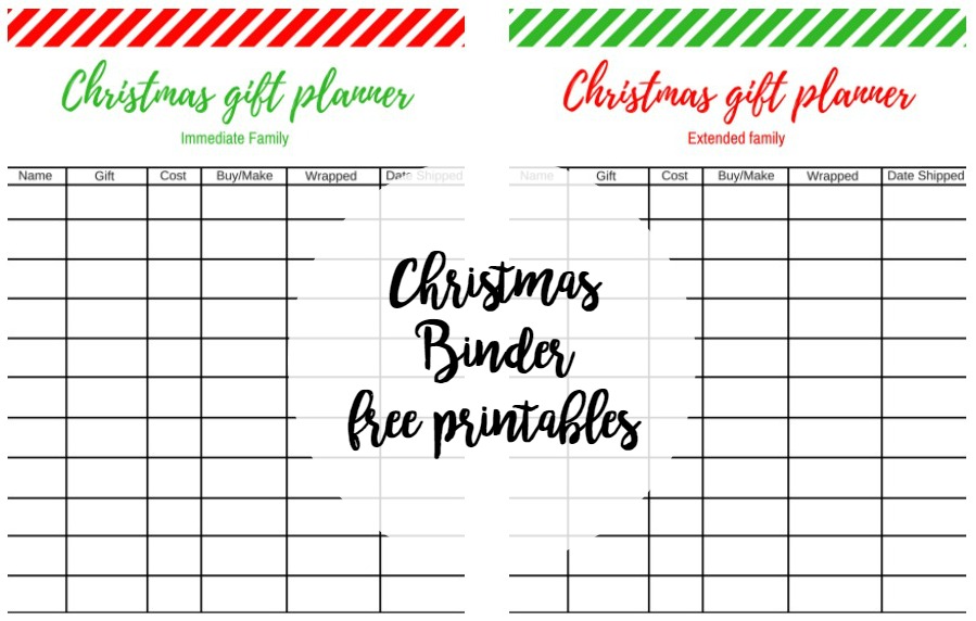 Life As The Coats: CHRISTMAS BINDER...FREE PRINTABLES