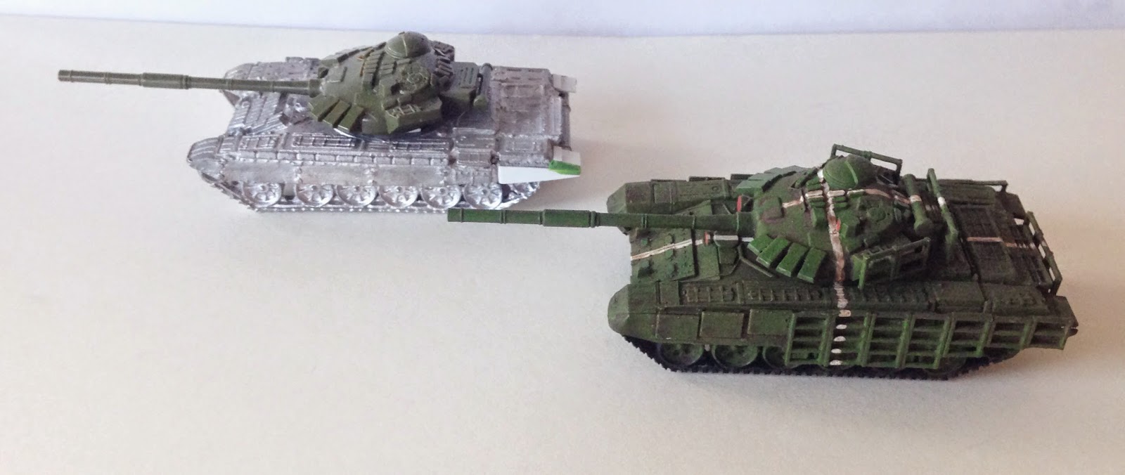 Wargaming and Modelling: QRF / TSS - 15mm T-72BA with ERA (T-72BV) and ...