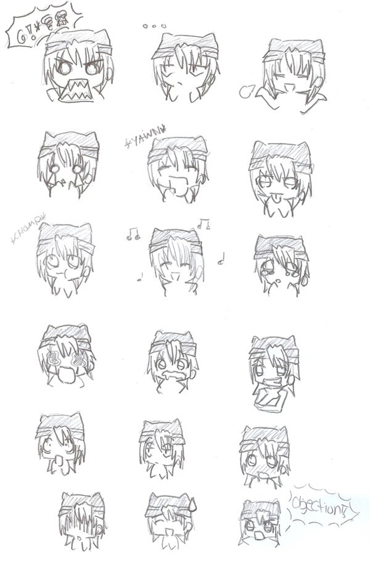 welcome everyone!: how to draw chibi (example)