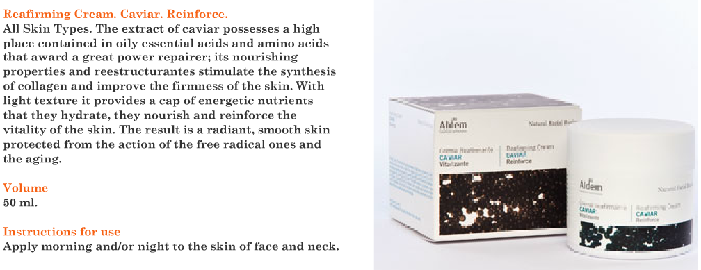 Parafarmacia-Ortopedia Marjal : ALDEM CREMA REAFIRMANTE CAVIAR ...