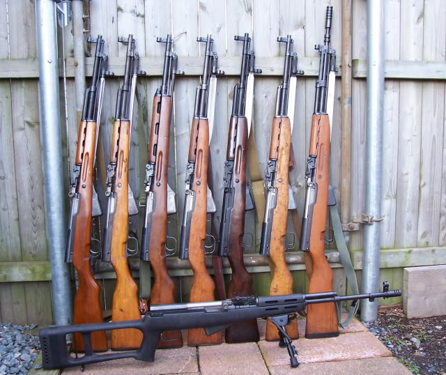 Vintage Outdoors: A Nice Collection of SKS Rifles by Country