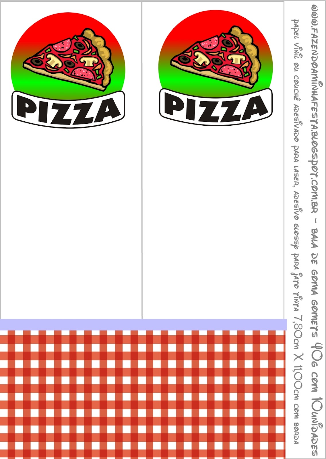 Pizza Party: Free Printable Candy Bar Labels. - Oh My Fiesta! in english