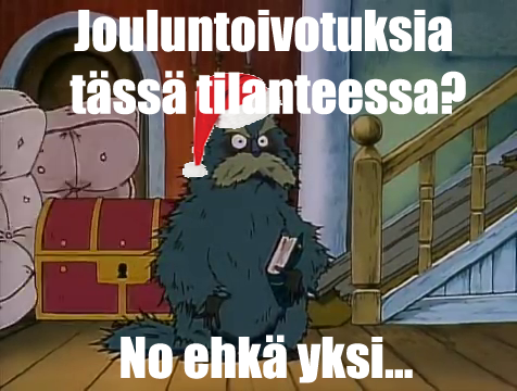 No voi hattivatti: Jouluntoivotus by Piisamirotta