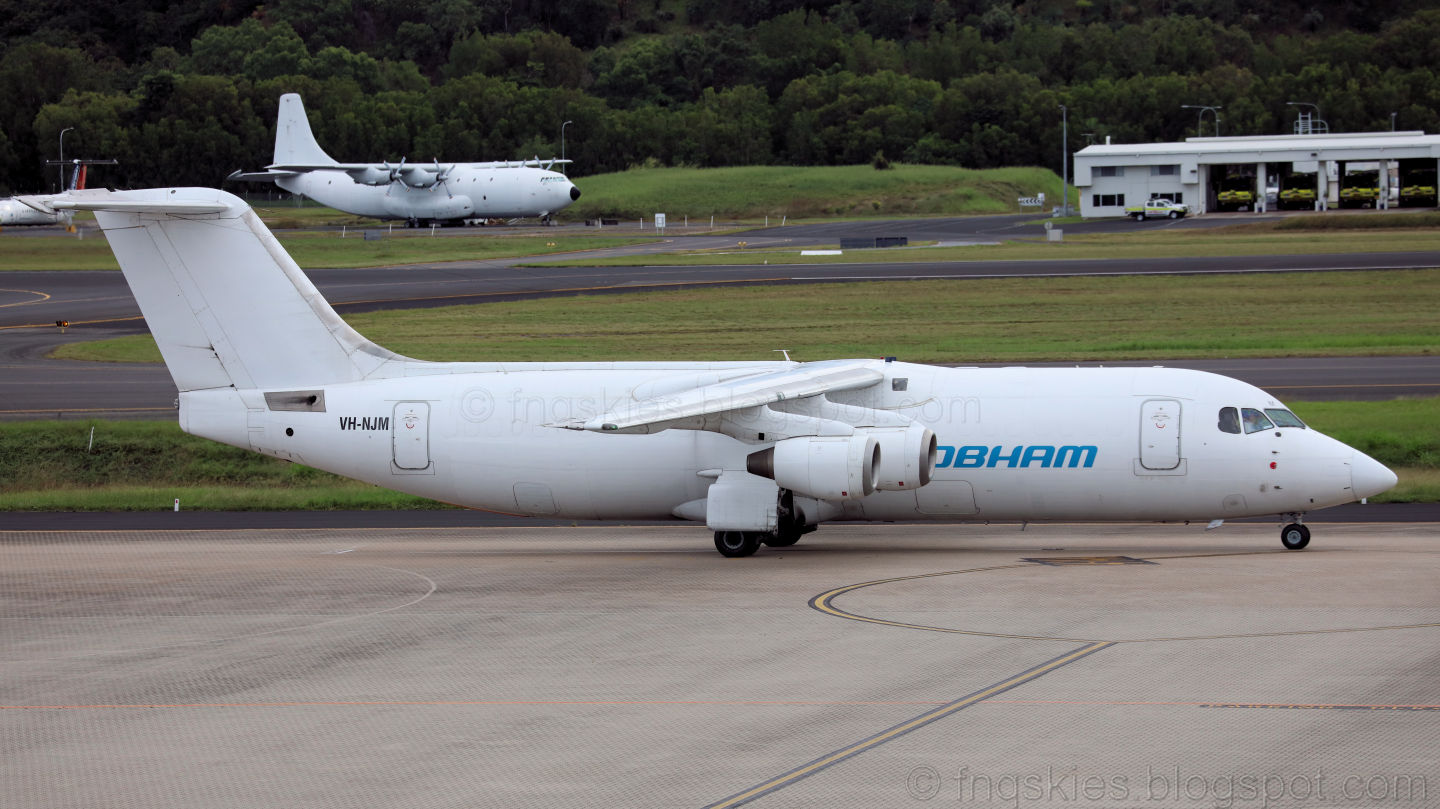Far North Queensland Skies: National Jet Express BAe 146-300F VH-NJM