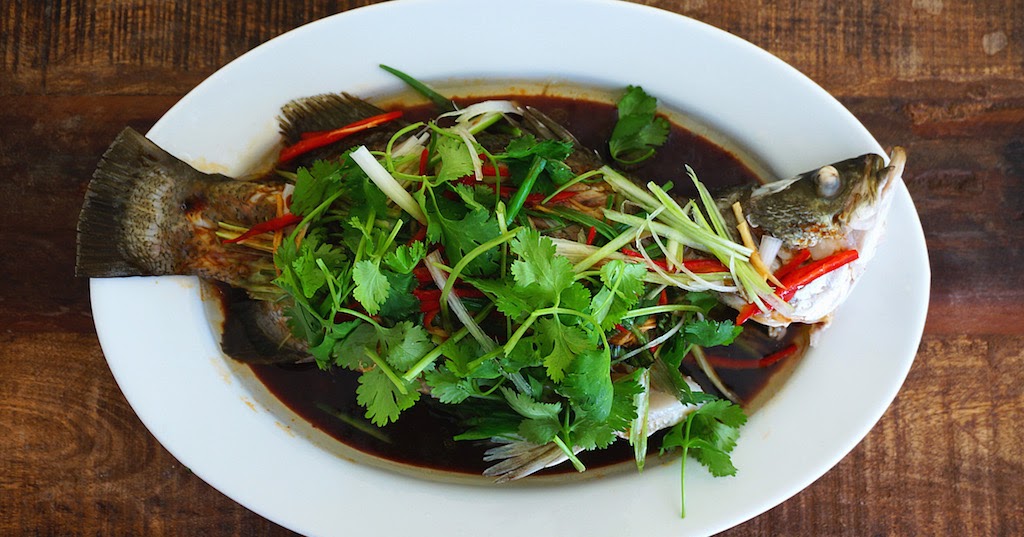 Steamed Fish With Ginger And Soy Sauce