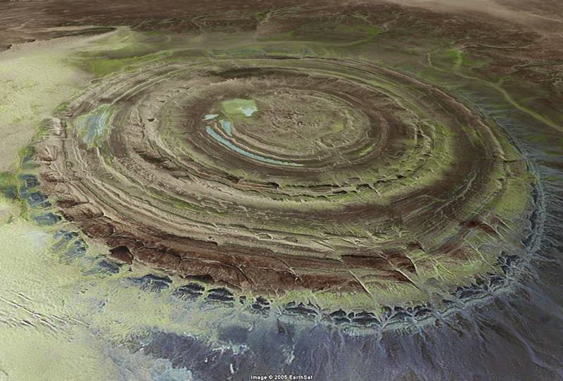 Eye Of The Sahara | The Richat Structure