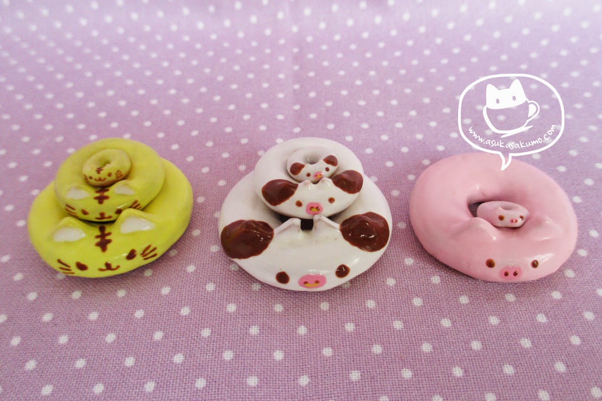 Asuka Sakumo Blog: Animal-themed DONUTS!