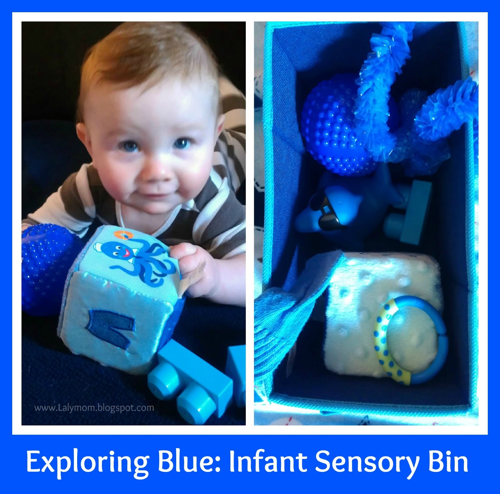 Exploring the Color Blue - LalyMom