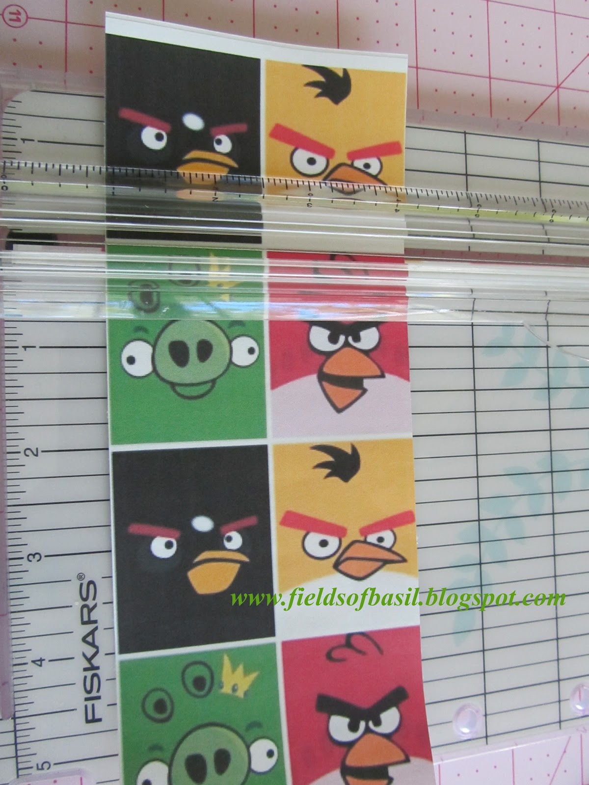 Fields of Basil: Angry Bird Toothpicks and Memo Pads