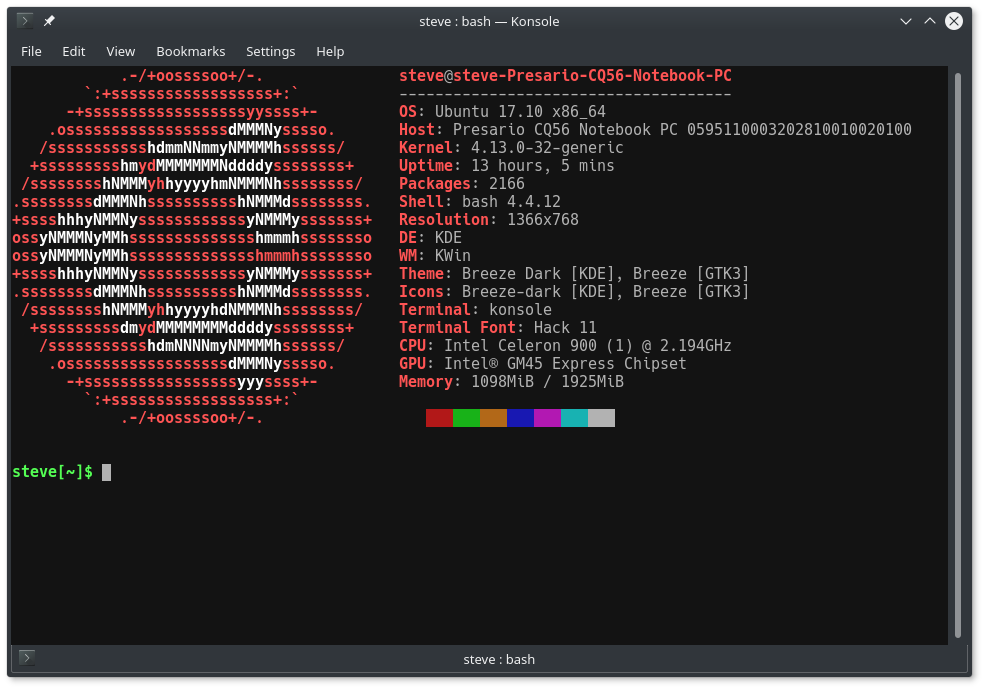 MALsPa's Space: tweaking neofetch