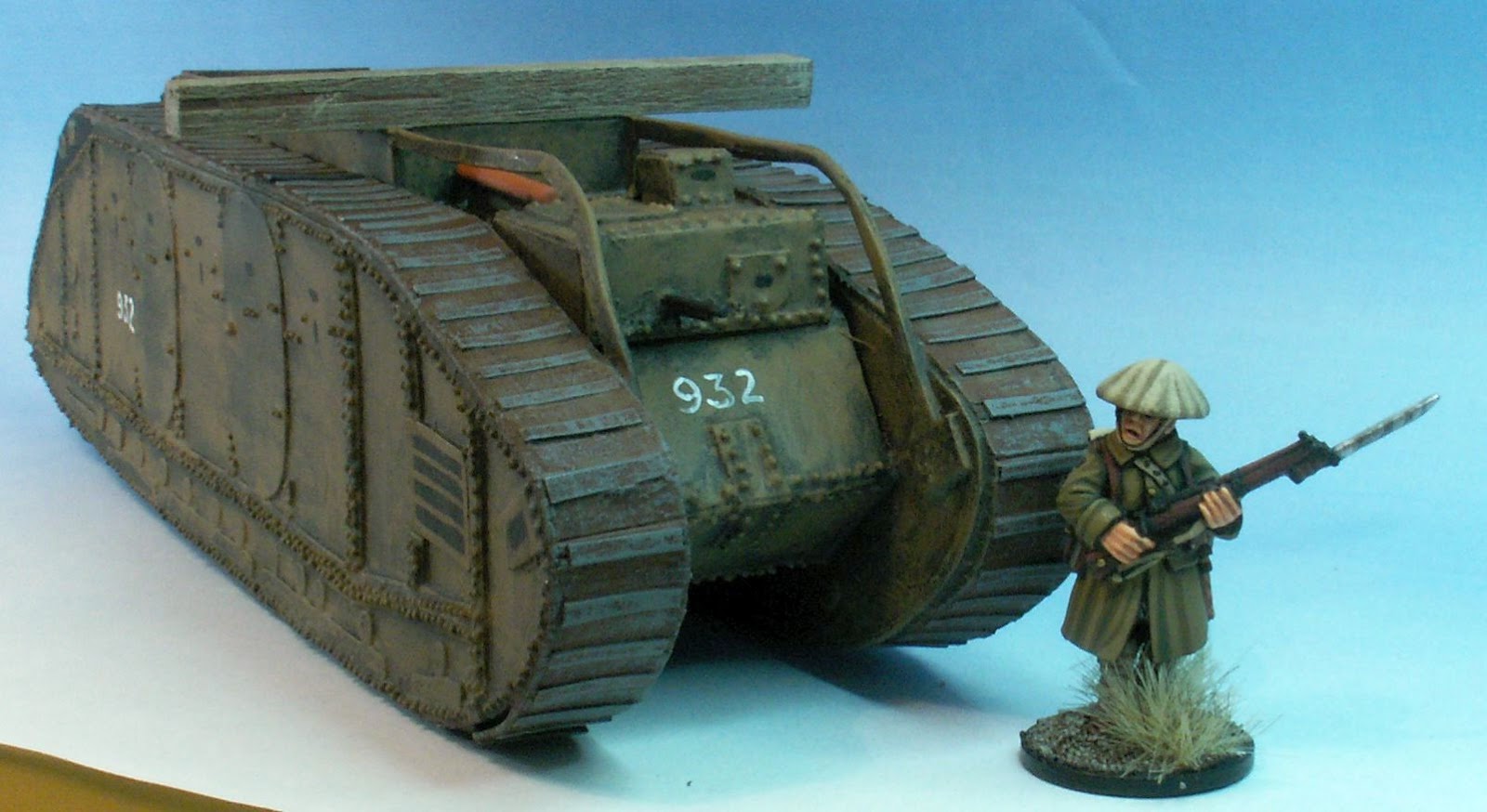 Over Open Sights: Mark IX "Pig" Supply/Infantry Carrier, 1918. A ...