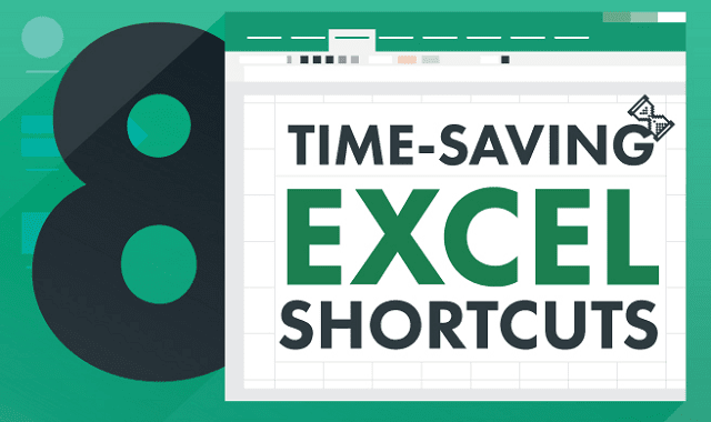 8 time saving shortcuts in Excel #infographic - Visualistan 8 time saving shortcuts in Excel #infographic - Visualistan