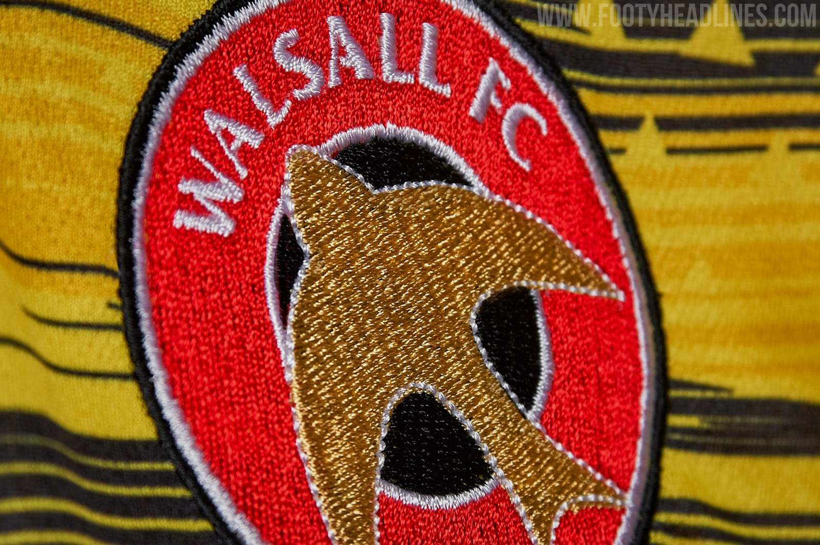 Walsall FC 20-21 Home, Away & Third Kits Released - Footy Headlines