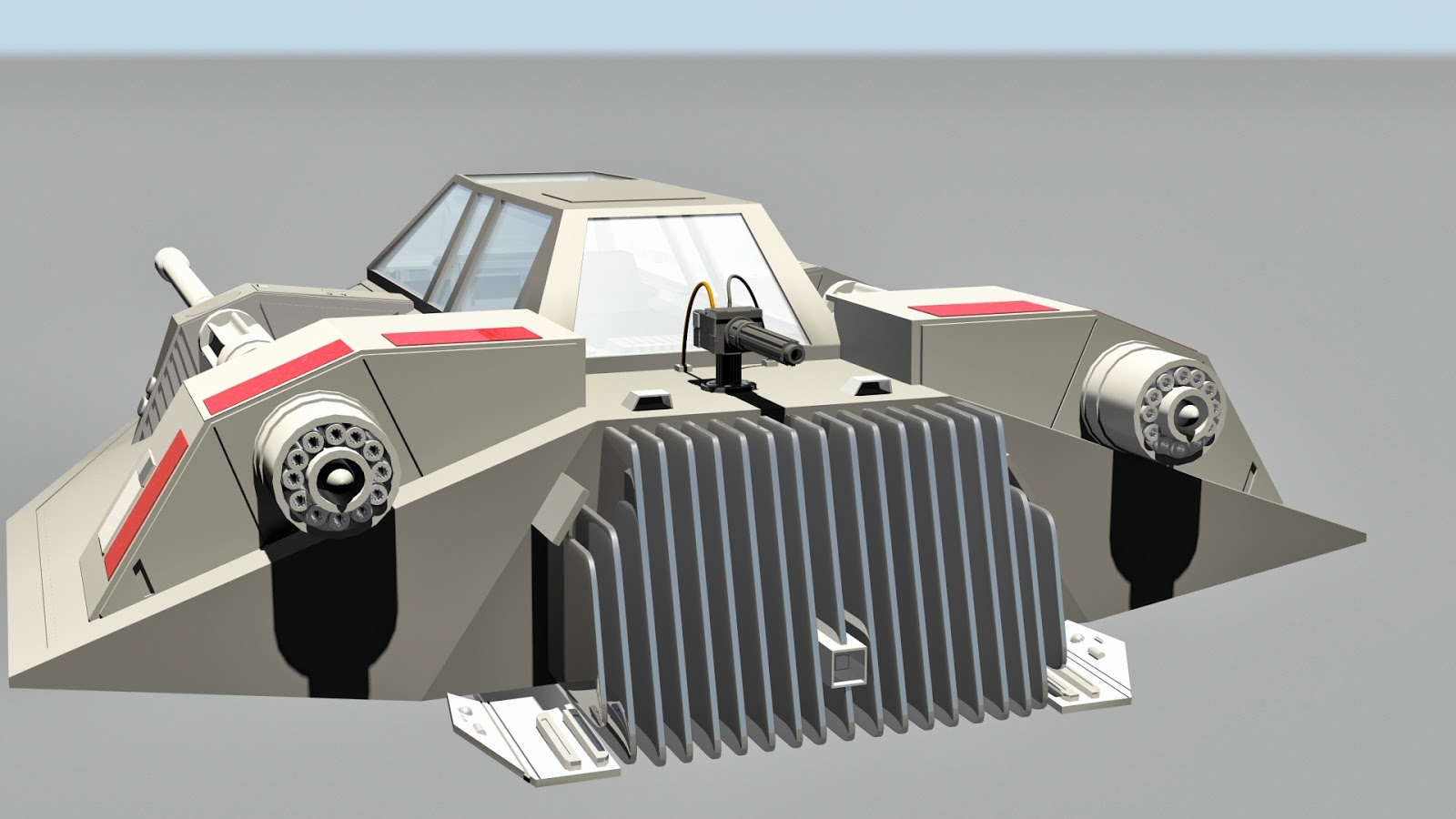 Animation: Snowspeeder from Star Wars