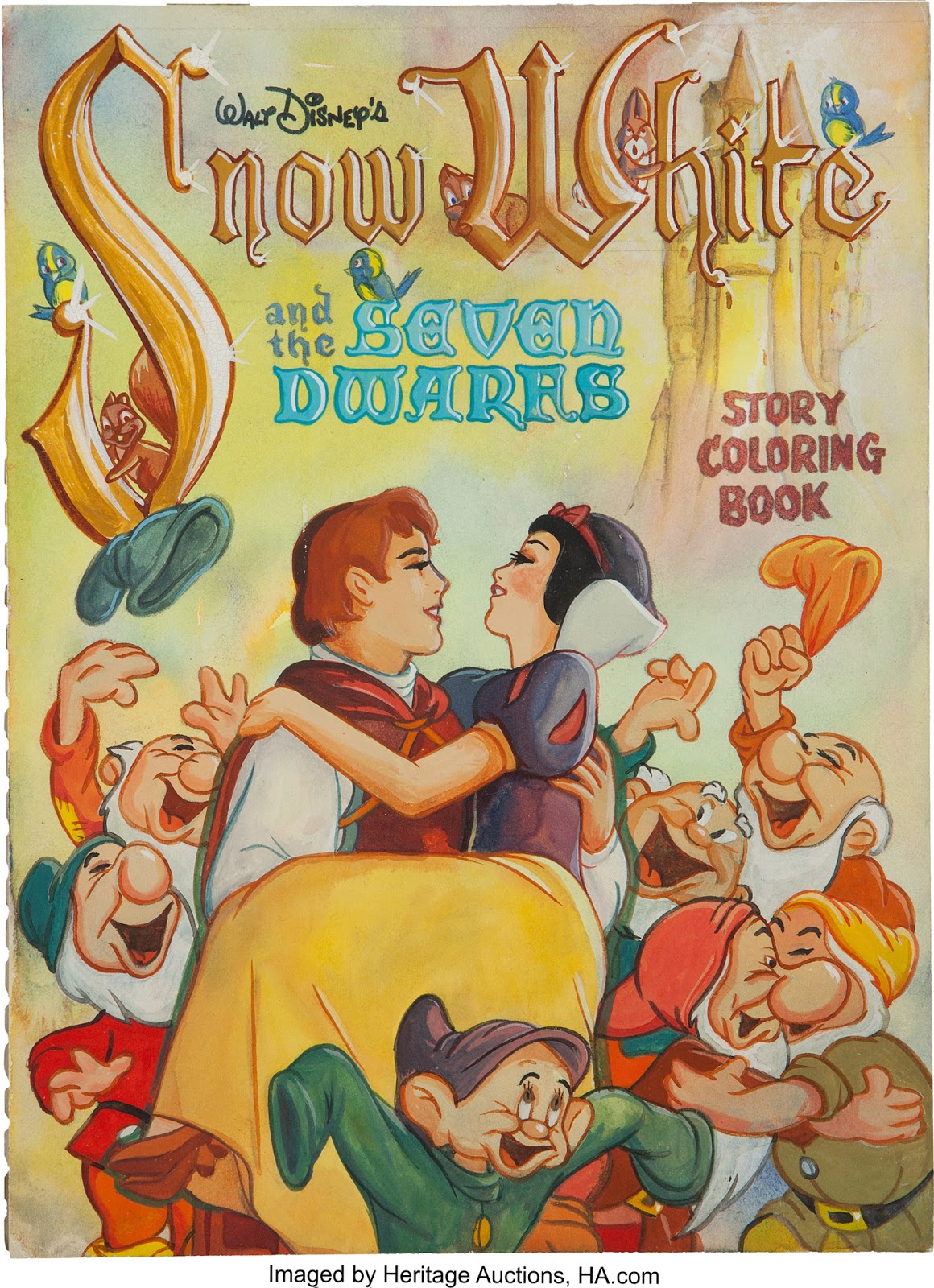 Snow White Book Cover Disney