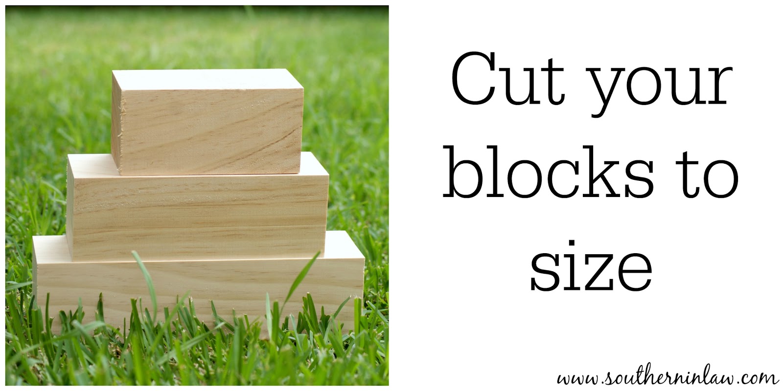 Southern In Law: DIY: Holiday Decor Blocks