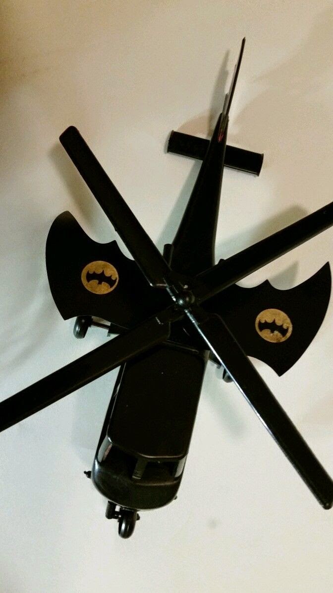 Pop Culture Safari!: Pop artifact: Vintage motorized Batman Batcopter ...