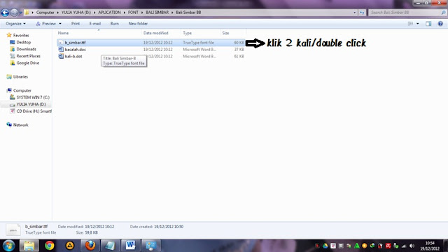 FONT BALI SIMBAR | Yuha Media Edukasi Bahasa Bali