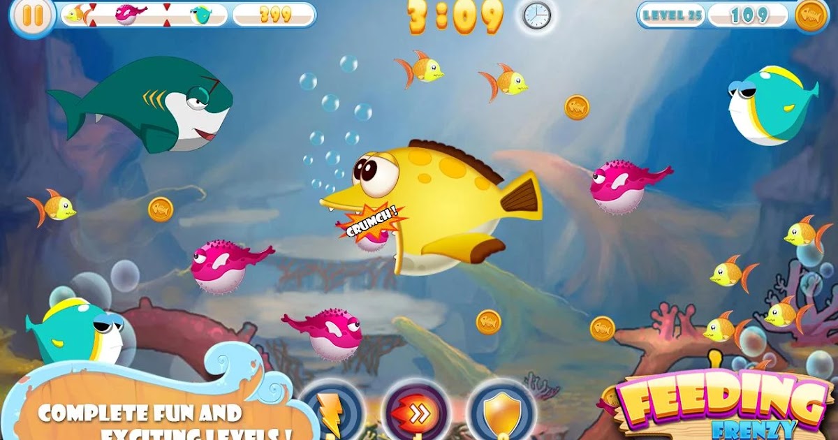 Download Feeding Frenzy 3 Terbaru | PlayGameDL \ Download Game Mod Original