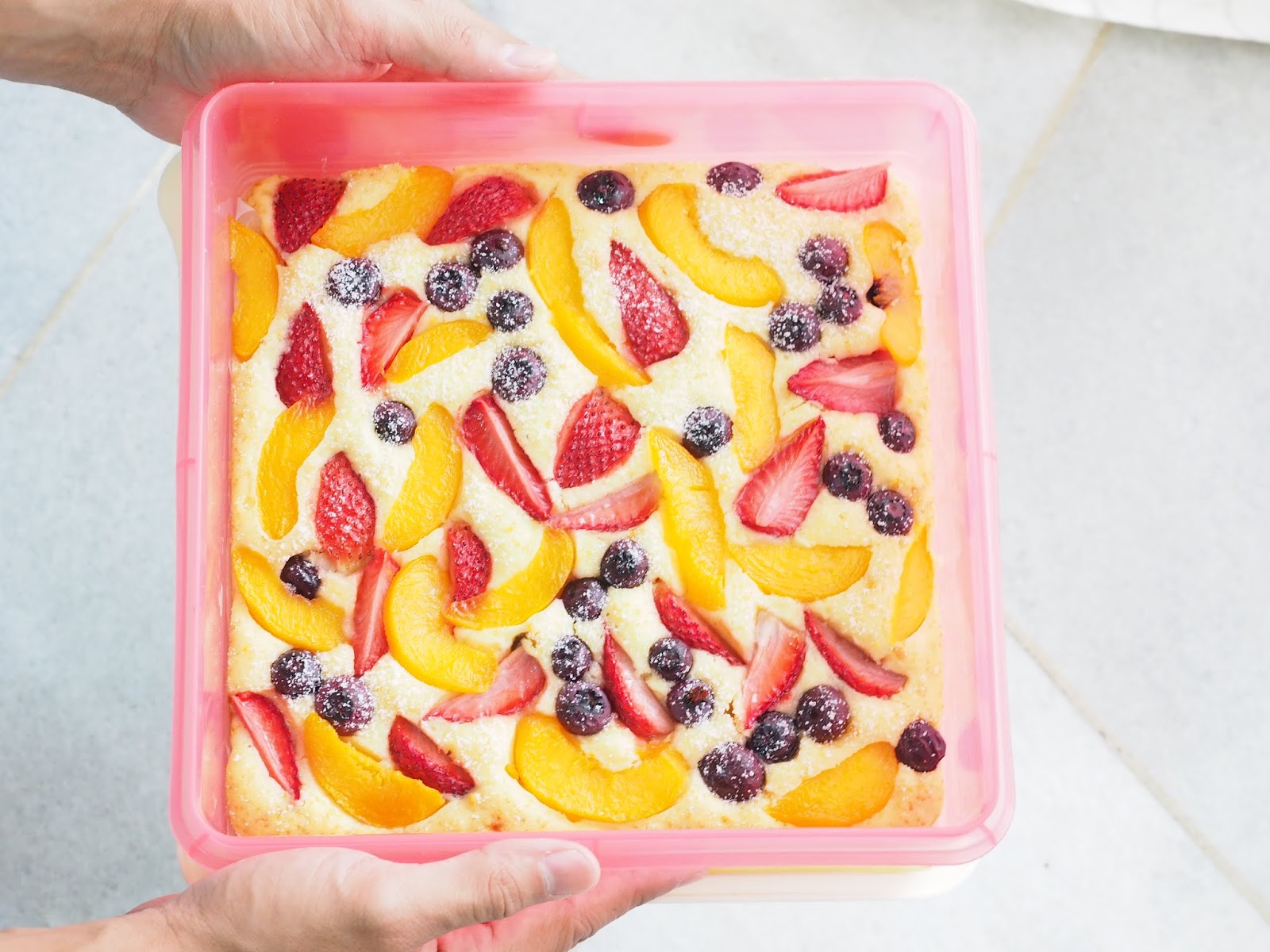 nanyfadhly: Resepi Kek Viral : Fruit Pastry Cake Yang Sedap!