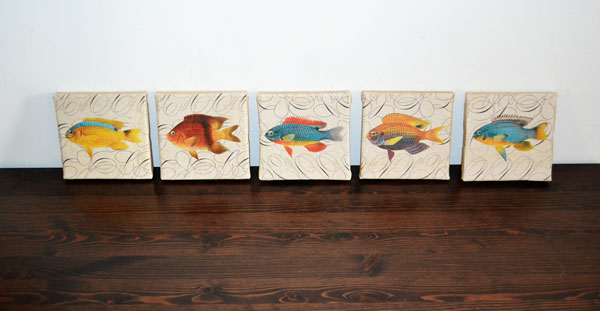 {Repurpose Universe}: Fish on canvas project