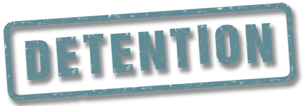 Detention Sign