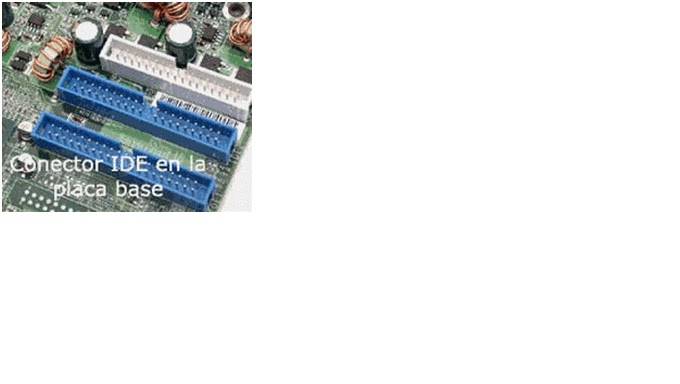 PARTES INTERNAS DE LA COMPUTADORA: imagen de conector IDE