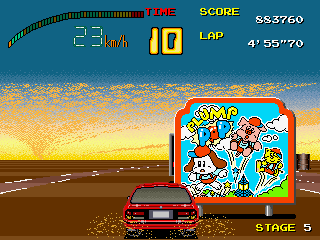 VGJUNK: FULL THROTTLE / TOP SPEED (ARCADE)