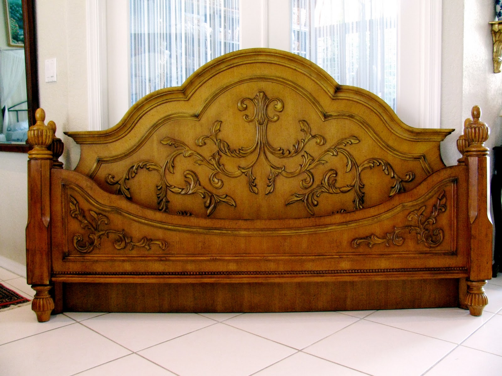 MAY DAYS: Bedroom Makeover with Craig's List Bed