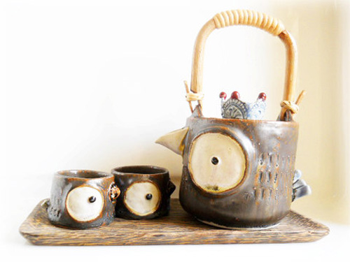 My Owl Barn: Owl Teapot Set