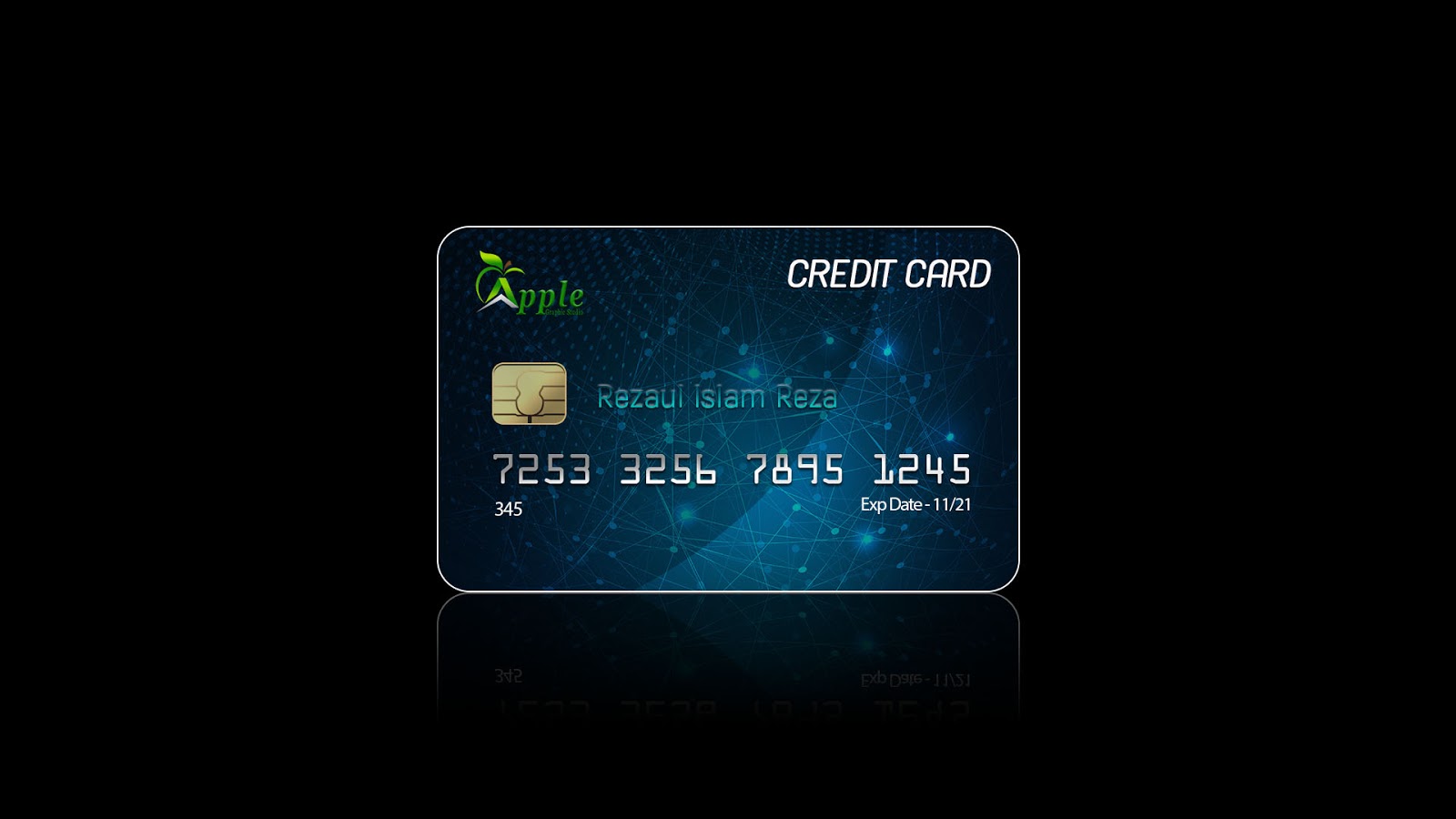 Embossing Credit Card Font