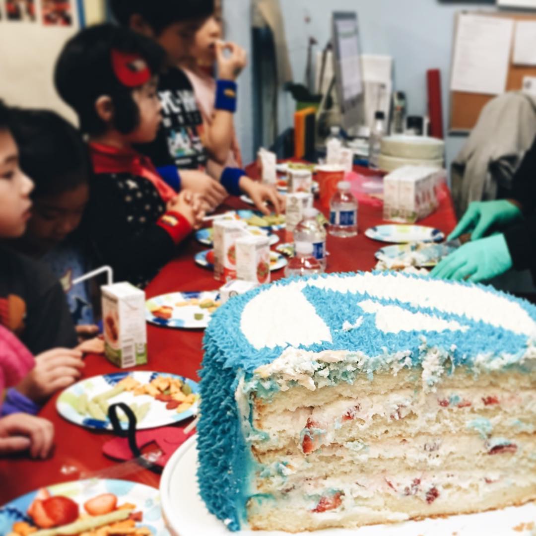 i heart baking!: fantastic four birthday cake
