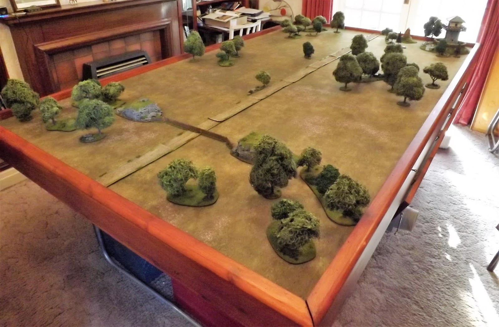 JJ's Wargames: Terrain Build Update - The Table is Back with New Terrain!