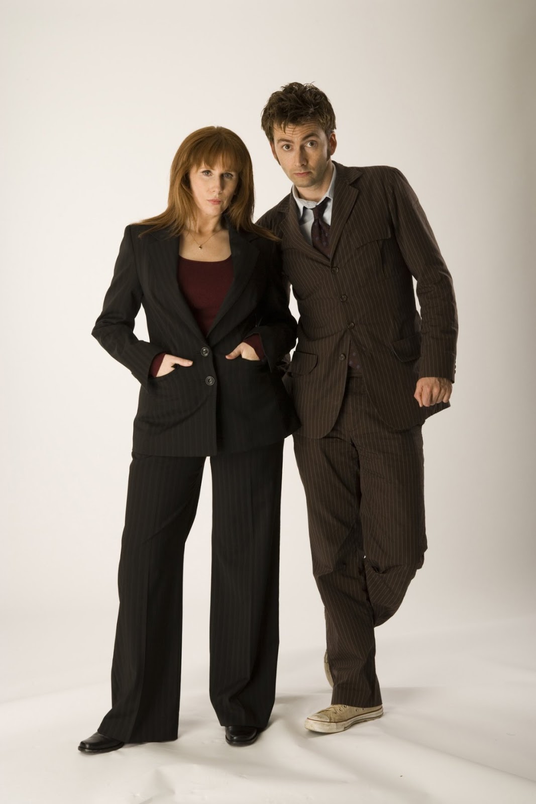 THROWBACK THURSDAY: David Tennant & Catherine Tate Doctor Who Photoshoot